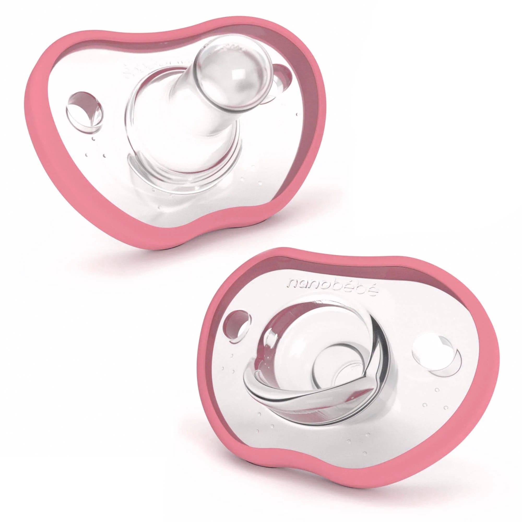 Flexy Napp Silikon 3mån+ 2-pack – nanobébé
